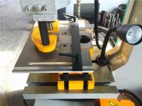 China Multifunction Hydraulic Ironworker Machine 60 Ton Combined Punching And Shearing Machine for sale