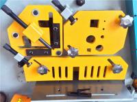 China Multifunction Hydraulic Ironworker Machine 60 Ton Combined Punching And Shearing Machine for sale