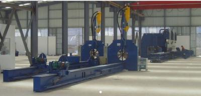 China 3KW 16m Steel Light Pole Welding Machine Automatic Steel Pipe 500mm for sale