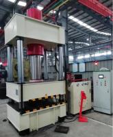 China Four Column Hydraulic Deep Drawing Press Machine With Moving Worktable 200ton 2300x1300mm for sale
