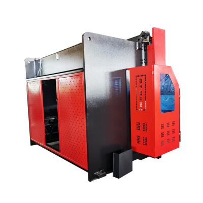 China 8 Axis CNC Hydraulic Press Brake 110 Ton 3200mm Delem DA66T With Y1 Y2 X1 X2 R1 R2 Z1 Z2 Axis for sale