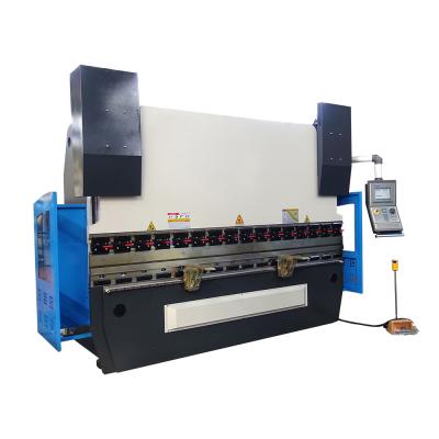 China Aluminum Iron CNC Hydraulic Press Brake Bending Machine Plate 160T 3200 DA66T for sale