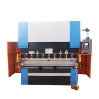 China Aluminum Iron CNC Hydraulic Press Brake Bending Machine Plate 160T 3200 DA66T for sale