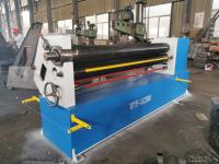 China Asymmetrical 3 Roller  Mechanical Plate Rolling Machine 6mm  2000mm for sale