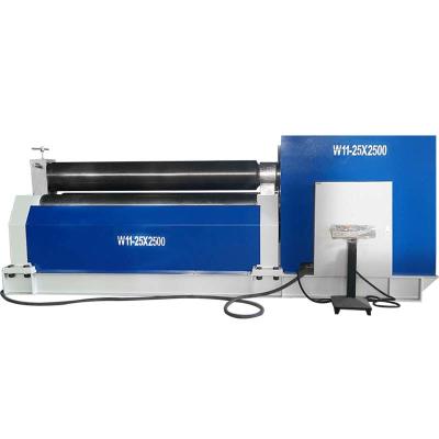 China W11 PLC Heavy Duty Sheet Metal Roller Machines 2500mm for sale