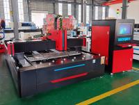China Aluminum CNC Fiber Laser Cutting Machine 10mm Metal Shape IPG Raycus for sale