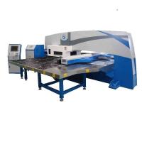 China Heavy Mechanical CNC Turret Punching Machine 50Ton Hole Pressing Machine for sale
