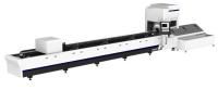 China 380mm CNC Laser Pipe Cutting Machine / RAYCUS Square Tube Punching Machine 1000w for sale