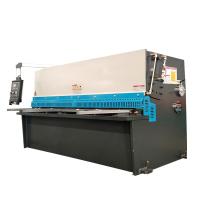 China QC12K NC Hydraulic Steel Plate Shearing Machine 6X3200mm  With E21S Controller for sale