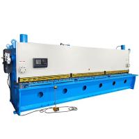 China 12mm CNC Hydraulic Shearing Machine Electrical Cutting 6000mm for sale