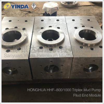 China HHF-800/1000 Triplex Fliud End Mud Pump Module NB800M.05.00 GH3101-05.00 for sale