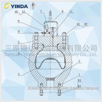 China BOMCO F800/1000 Mud Pump Dampener KB45 Pulsation Dampner For Drill Rig for sale