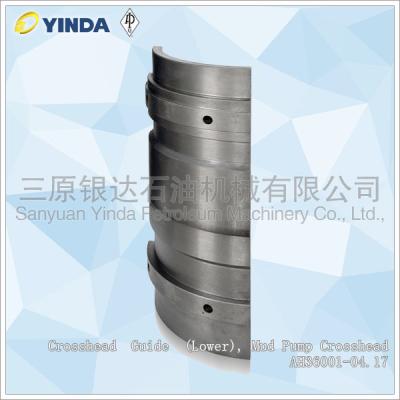 China Lower Crosshead Guide Mud Pump AH36001-04.17 RS11308.04.009 ASTM A48-83 Cast Iron for sale