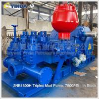China 3NB1600H Triplex Mud Pump Components 7500PSI For Drilling Rigs 458 SPM for sale