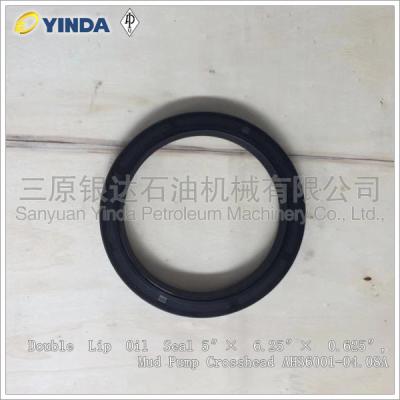 China Double Lip Oil Seal Mud Pump Crosshead 5″× 6.25″× 0.625″ AH36001-04.08A for sale