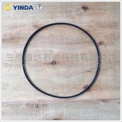 China O - Ring Φ190×3.55 Mud Pump Crosshead Gas Sealing For Hydraulic Cylinder Pistons for sale