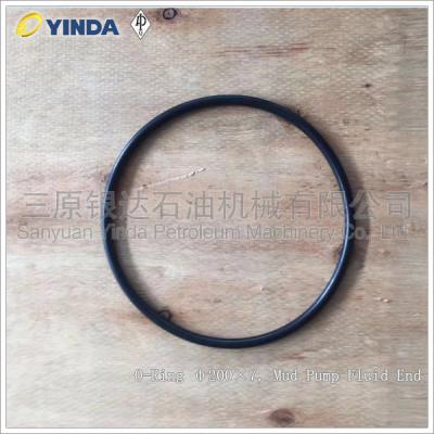 China O-Ring φ200×7 Mud Pump Fluid End 530301012000070007 With Wear Resistance for sale