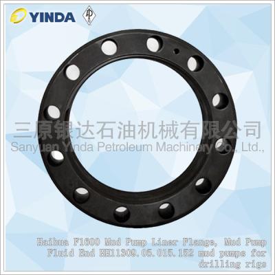 China Haihua F1600 Mud Pump Liner Flange, Mud Pump Fluid End HH11309.05.015.152 mud pumps for drilling rigs for sale