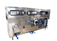 China 200 BPH 5 Gallon Bottled Water Filling Machine 3in1 Rinser Filler Capper 4kW for sale