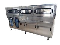 China 200 BPH 5 Gallon Bottled Water Filling Machine 3in1 Rinser Filler Capper 4kW for sale