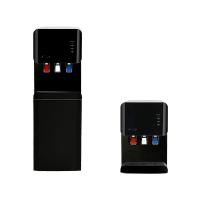 China Plumbed In POU Water Dispenser 105TG 105LG All Black Luxury with Cup Push Tap 220V 600W for sale