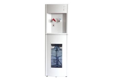 China Bottom Load Bottled Water Dispenser 500W Hot Cold Compressor White 108cm for sale