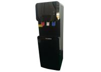 China Bottled Water Dispenser with Refrigerator 105L-B 220V 600W Hot Cold Compressor Cooling for sale