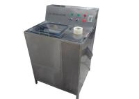 China Semi Auto 5 Gallon Bottle Washing Machine 100-150 BPH with Booster Pump for sale