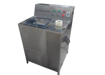 China Semi Auto 5 Gallon Bottle Washing Machine 100-150 BPH with Booster Pump for sale