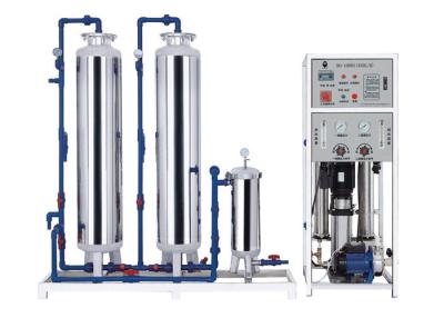 China 450LPH 2 Stage RO Water Treatment Equipment with Water Softener 220V 380V for sale