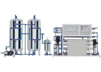 China 2000LPH RO Water Treatment Equipment 2 Stage Purifier with Stainless Steel Tank for sale