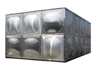China 304 Stainless Steel Water Storage Tank 1000mm Panel Welded Assembly for Drinking Water for sale
