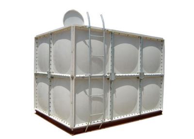 China Rust Proof FRP Water Storage Tank 1000L Fire Water Screw Mounting Assembly for sale