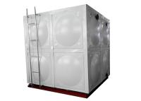 China Colored Steel Insulated Water Storage Tank 50mm Polyurethane Thermal Tank for sale