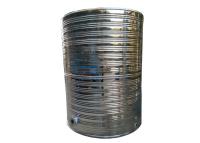 China Vertical Stainless Steel Water Storage Tank 500L Cylinder Shape SUS304 for sale