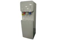 China Bottled Water Dispenser with Refrigerator 105L-B 220V 600W Hot Cold Compressor Cooling for sale
