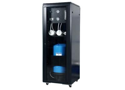 China RO-500 500GPD Commercial Reverse Osmosis Water Purifier 5 Stage Black Stainless Steel Cabinet for sale
