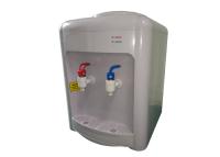 China Electric Cooling Bottled Water Dispenser 36TD Desktop 2 Taps Hot Cold 568W for sale