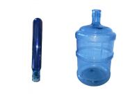 China 20L Clear Blue PET Bottle Preform for 5 Gallon 3 Gallon Water Bottle 55mm Neck for sale