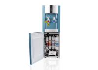 China Free Standing 3 Tap Water Cooler Dispenser 16L Hot Cold Warm Compressor Cooling 220V for sale