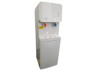 China ABS Front Panel Domestic Top Load Water Cooler With Mini Fridge / Child Safety Lock for sale