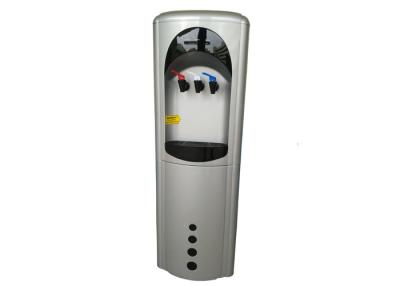 China 16L Top Load Hot and Cold Bottled Water Dispenser with 16L Cabinet 220V 600W for sale