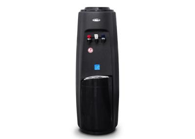 China All Black Bottled Water Dispenser HC2701A 550W Stainless Steel Tanks Hot Cold Water Cooler for sale