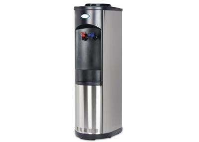 China Stainless Steel Water Dispenser 5 Gallon HC17 Hot Cold Compressor Cooling Convertible for sale