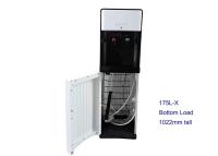 China Bottled Water Dispenser Hot and Cold 175L-X Bottom Load 1022mm Height 220V 612W for sale