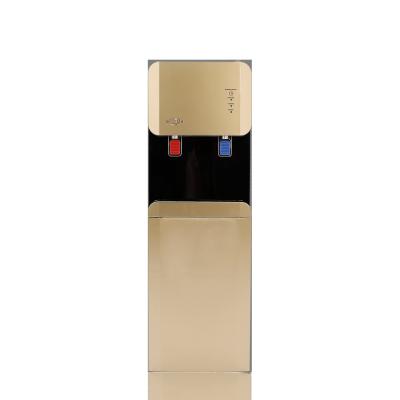 China 105L-ROG Hot Cold Water Dispenser 5 Stage RO Purifier 600W Silver Black POU for sale