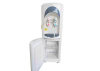 China 16L Top Load Hot and Cold Bottled Water Dispenser with 16L Bottom Fridge 220V 600W for sale