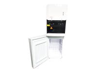 China 105L Free Standing Touchless POU Water Dispenser with 16L Fridge 600W for sale
