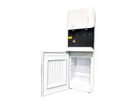 China 105L Free Standing Touchless POU Water Dispenser with 16L Fridge 600W for sale