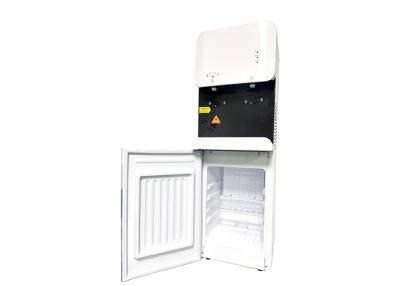 China 105L Free Standing Touchless POU Water Dispenser with 16L Fridge 600W for sale